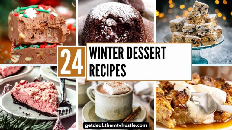 24 Winter Dessert Recipes to Warm Your Soul This Season